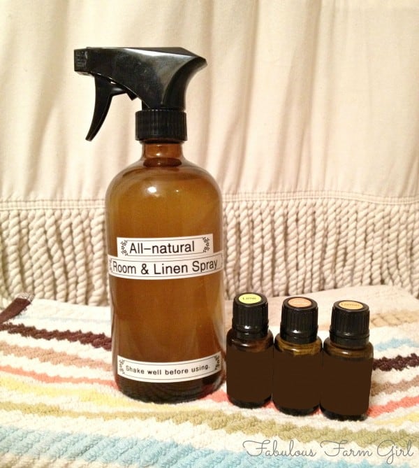 All-Natural Room & Linen Spray | Fabulous Farm Girl