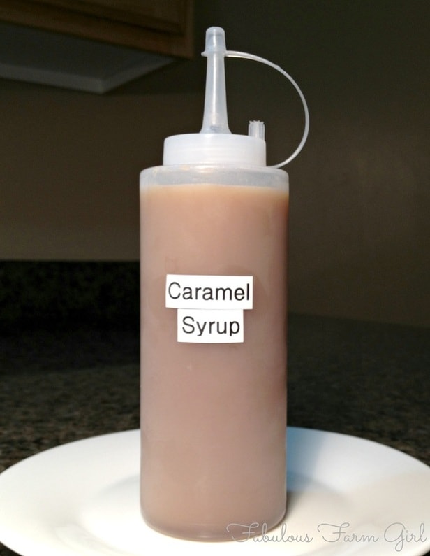Buttermilk Caramel Syrup | Fabulous Farm Girl